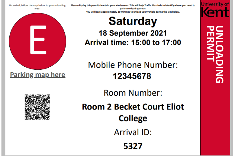 Arrivals - Accommodation - University of Kent