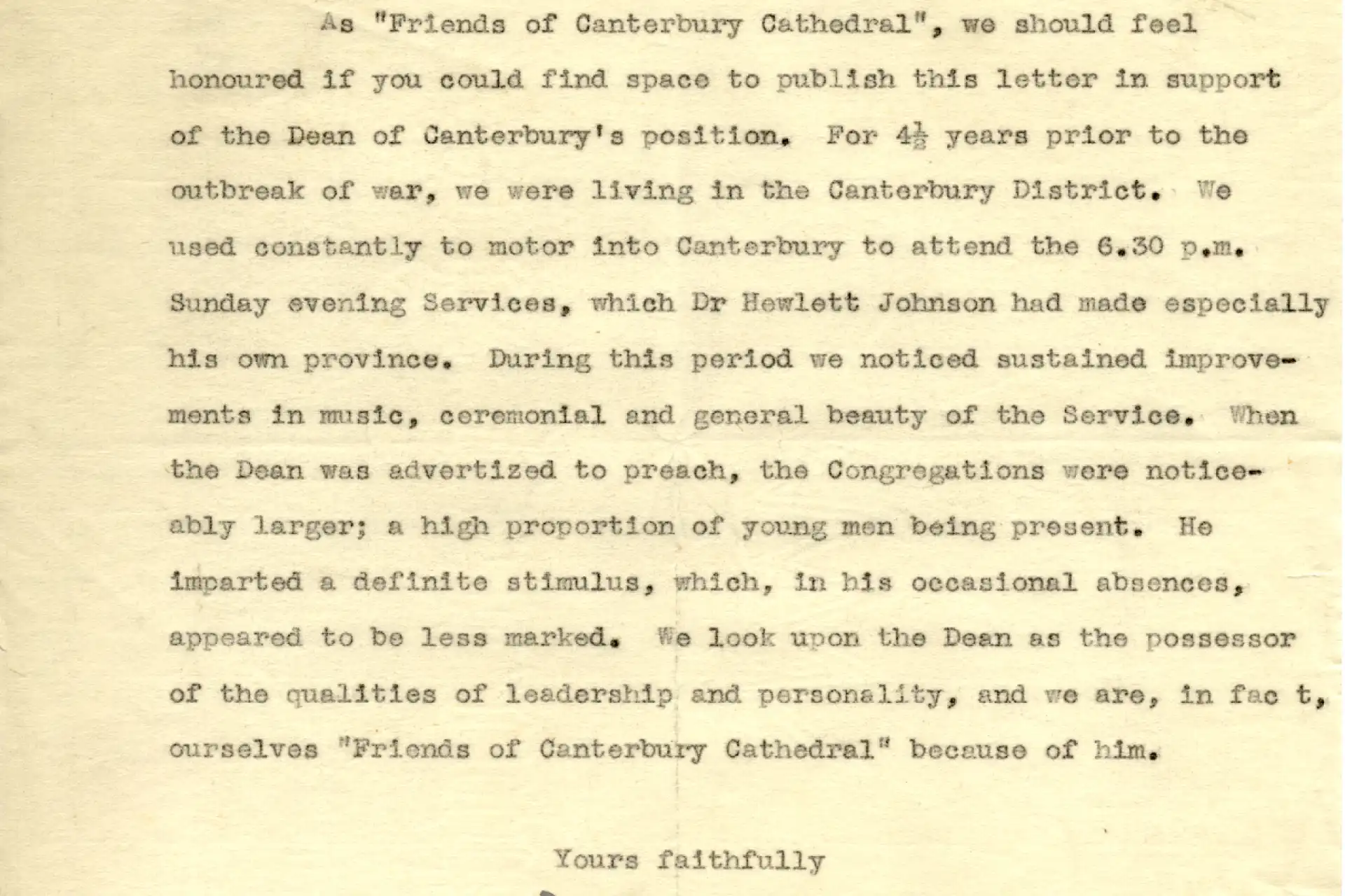 Hewlett Johnson "the Red Dean" biography - Special Collections and ...