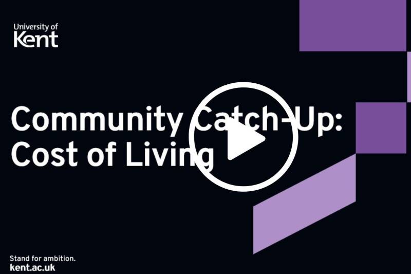 Community Catch-Ups - Staff Guide - University of Kent