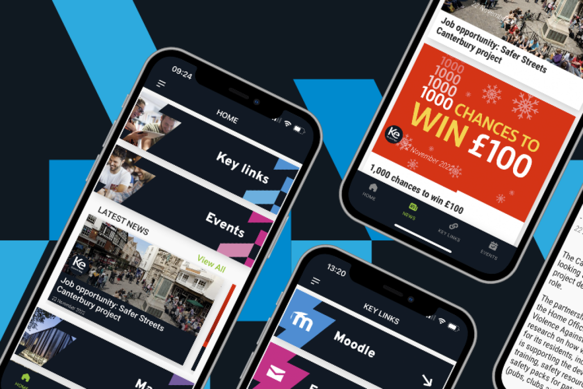 My Kent Student App - My Kent - University of Kent