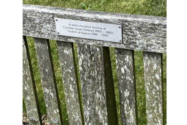 Memorial Plaque for Caroline Louise Salmon - Kent Alumni - University ...