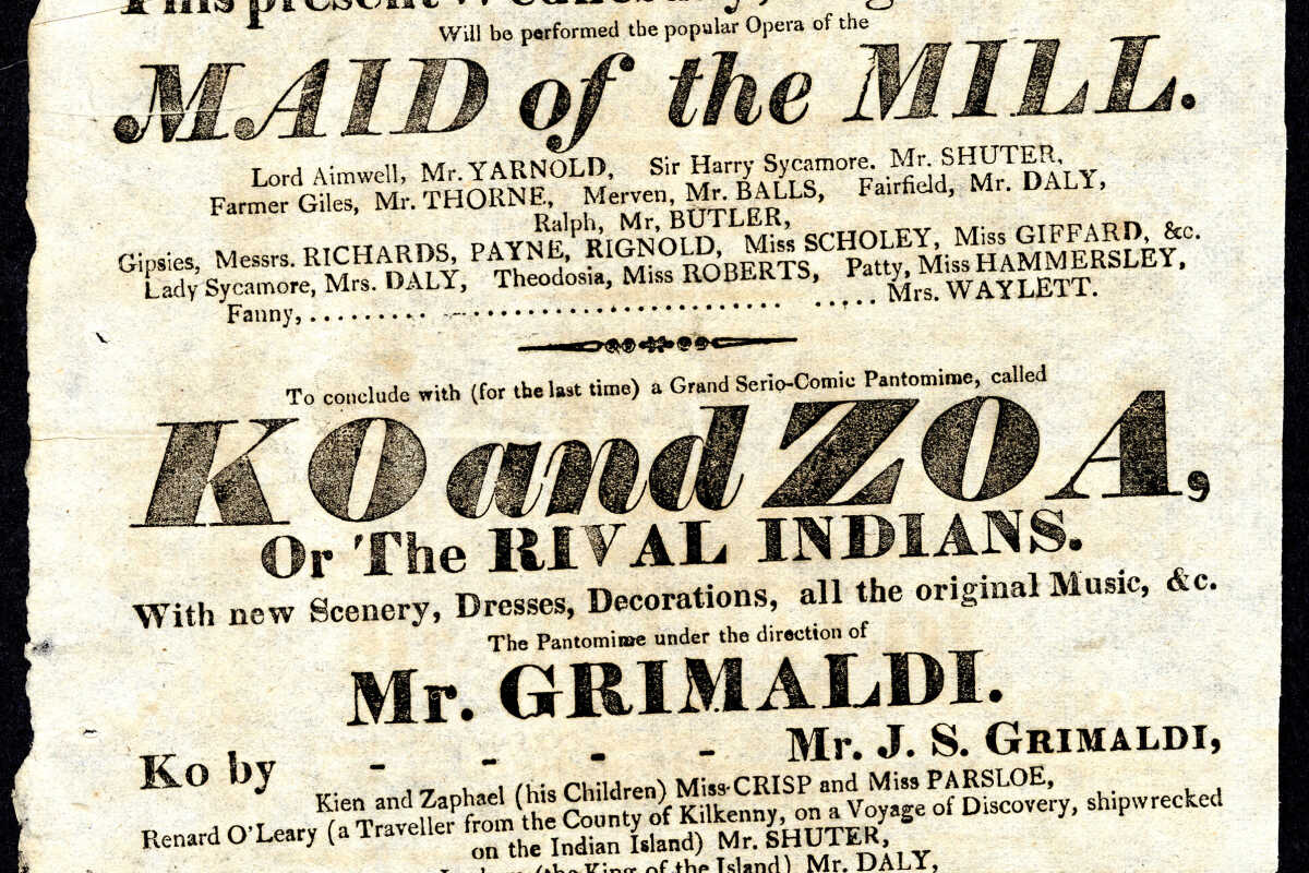 Early Pantomime - Special Collections and Archives - University of Kent