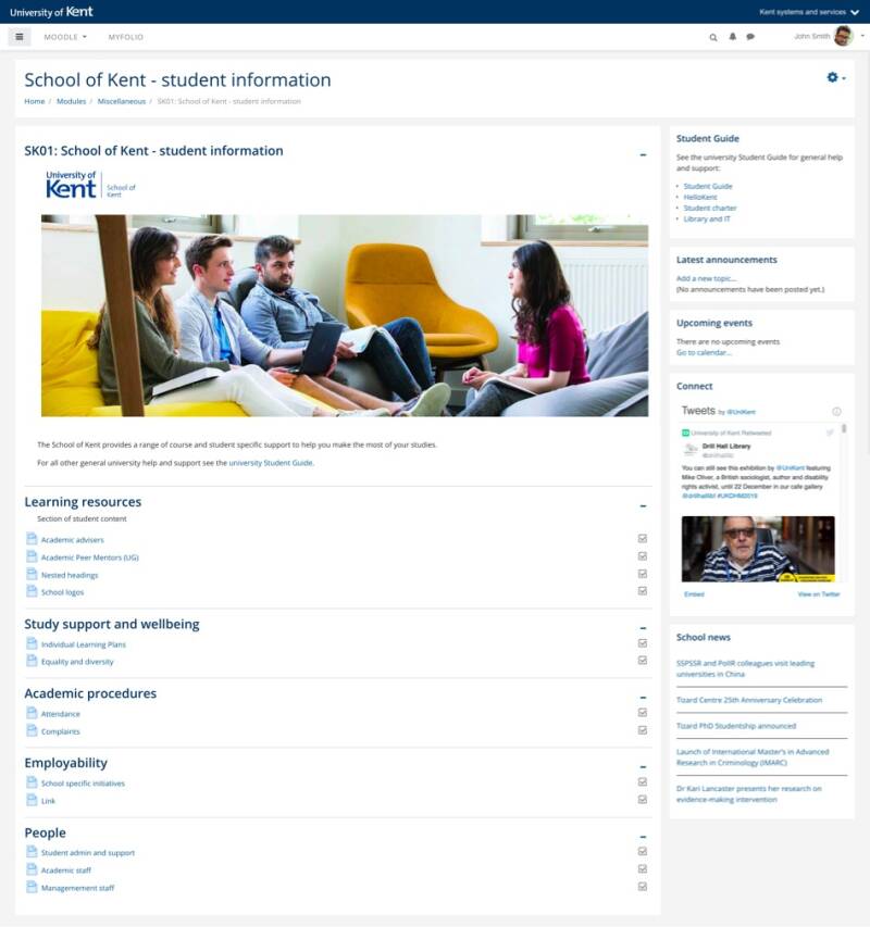Creating current student information in Moodle - Service Manual ...